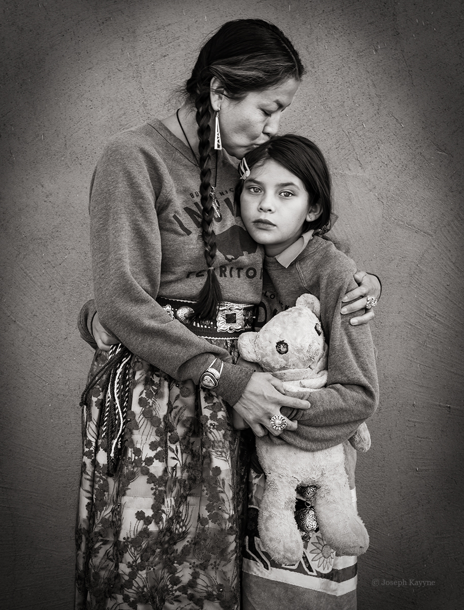 Dezbaa and Daughter | Taos, New Mexico | Joseph Kayne Photography