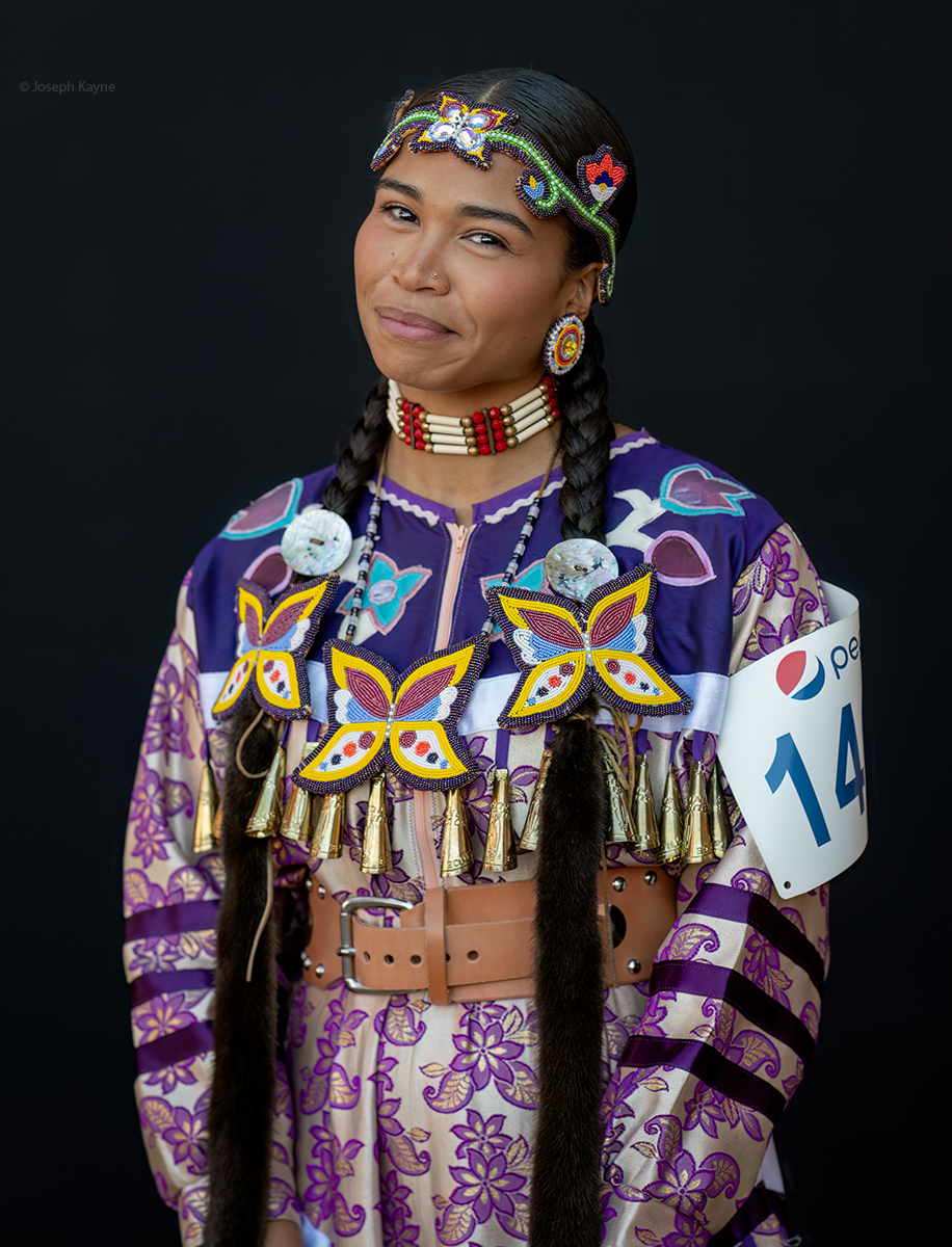 Crow Powwow Contestant | Crow Agency, Montana | Joseph Kayne Photography